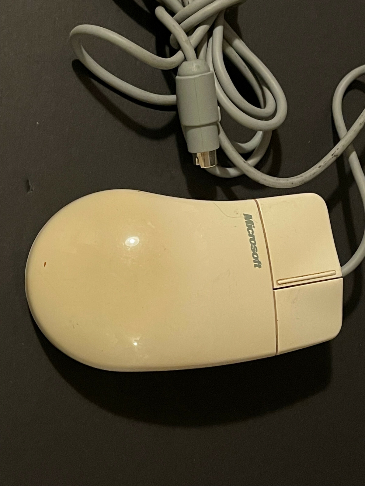 MICROSOFT SERIAL-MOUSE PORT COMP MOUSE 2.0 58264 RARE USED COLLECTIBLE ...