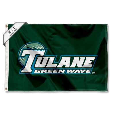 Tulane Green Wave 2'x3' Flag | eBay