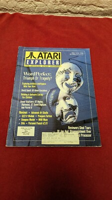 Atari Explorer magazine May/June 1988 - article WordPerfect: Triumph or ...