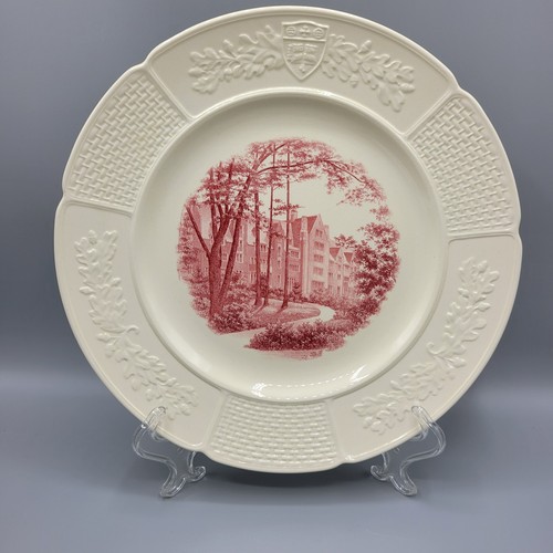 Wedgwood Mulberry "Stone & Olive Davis Halls" Wellesley College 1932 ...