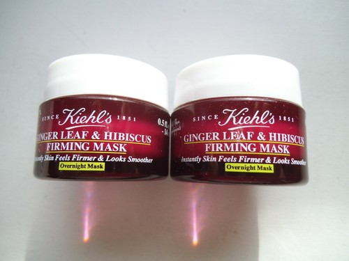 2 x Kiehl's Ginger Leaf & Hibiscus Firming Mask 0.5 oz / 14 ml Each | eBay