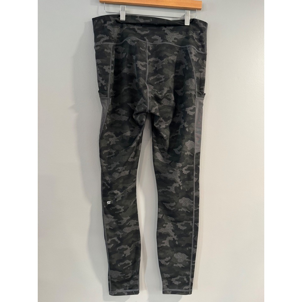 2 pair Fabletics XL Leggings Bundle: High Waisted Activewear Workout ...