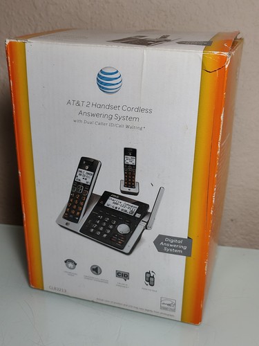 AT&T CL83213 Dual Handsets Single Line Cordless Phone 650530026034| eBay