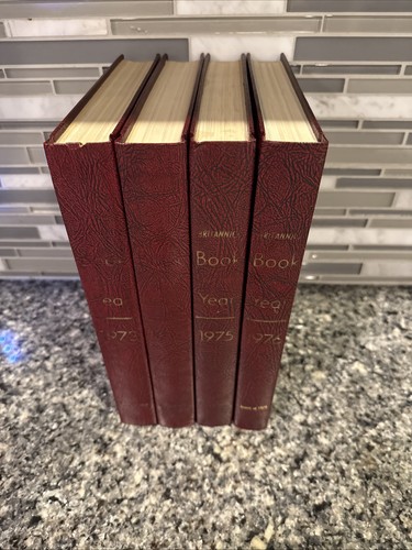 Britannica LOT 📚 Yearbook of Science and the Future Encyclopædia 1973 ...
