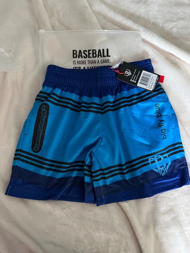 NEW Baseball Lifestyle 101 Blue Crayon Shorts Youth Boy's Small YS | eBay