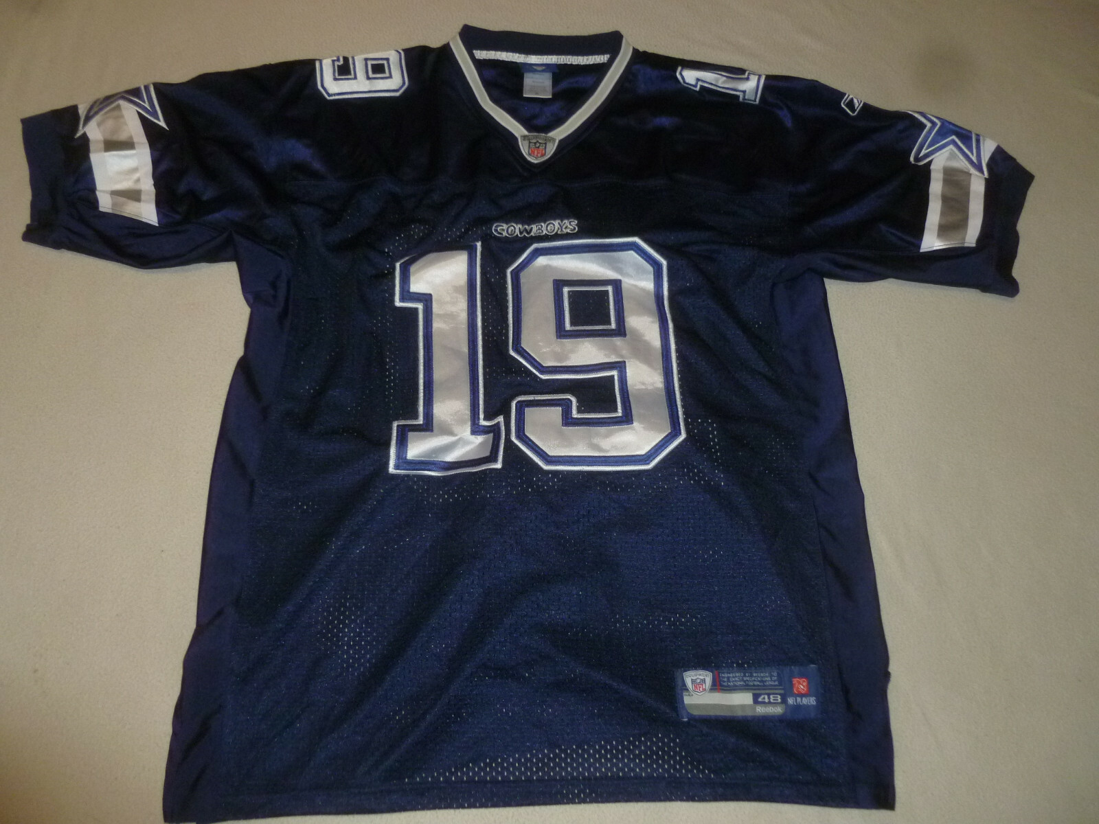 NFL EQUIPMENT ONFIELD REEBOK #19 MRS AUSTIN DALLAS COWBOYS JERSEY 48 ...
