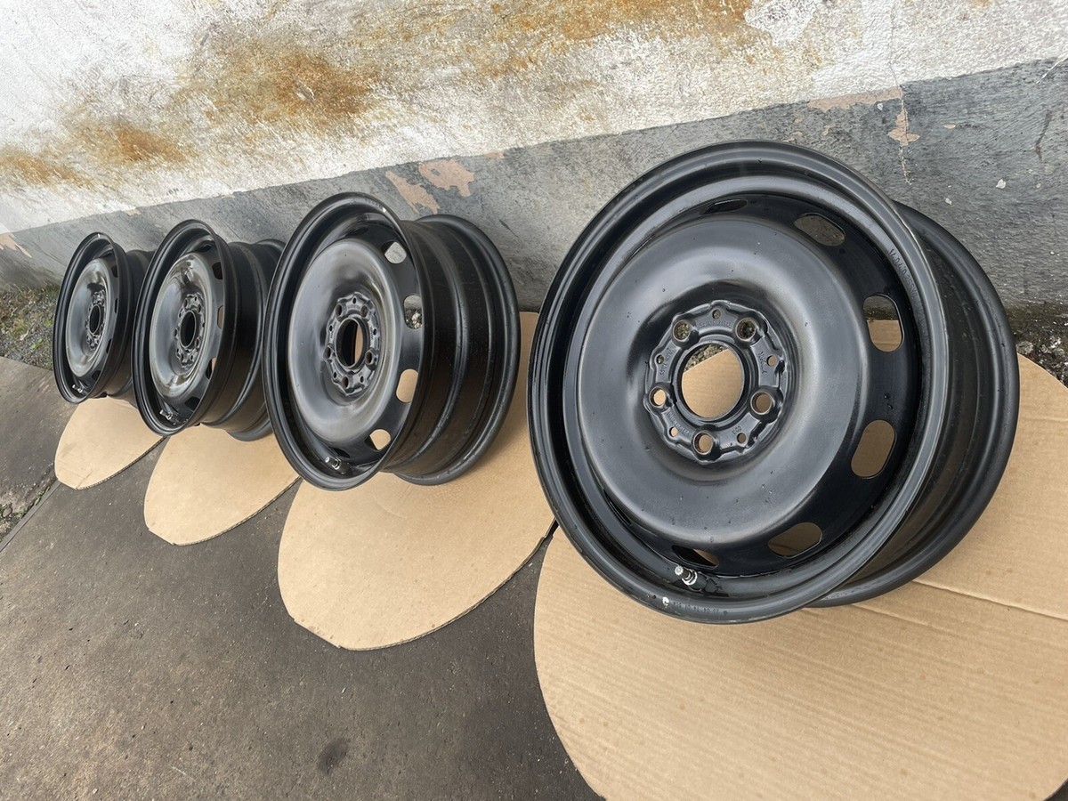 Repurposed Steel Wheels Power Care 875 BO 8" (20.3cm) Steel Wheel NOS