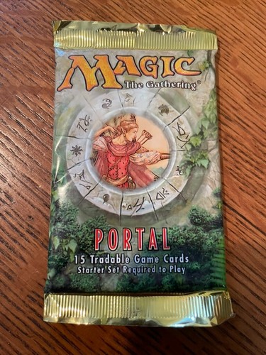 Magic the Gathering 1997 MTG TCG Portal Booster Pack Wizards Of The ...
