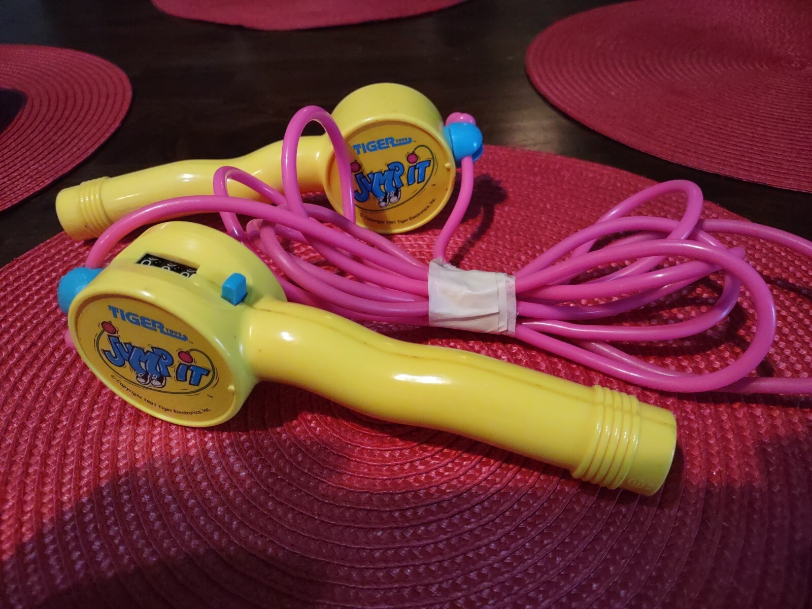 Tiger Toys Jump It Rope - Working Clicker 1991 - 8 Ft - Rare Find ...