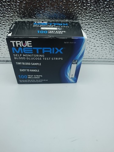 True Metrox Glucose 100 Test Strips Exp:09/18/2025 | eBay