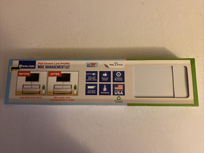 Wire Trak Flat Screen Low Profile - Wire Management Kit EASY TO INSTALL ...