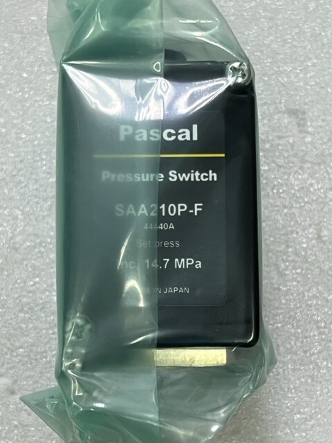 Aioi Seiki Pascal SAA210-F Set Pressure INC. 14.7 MPa Pressure Switch ...