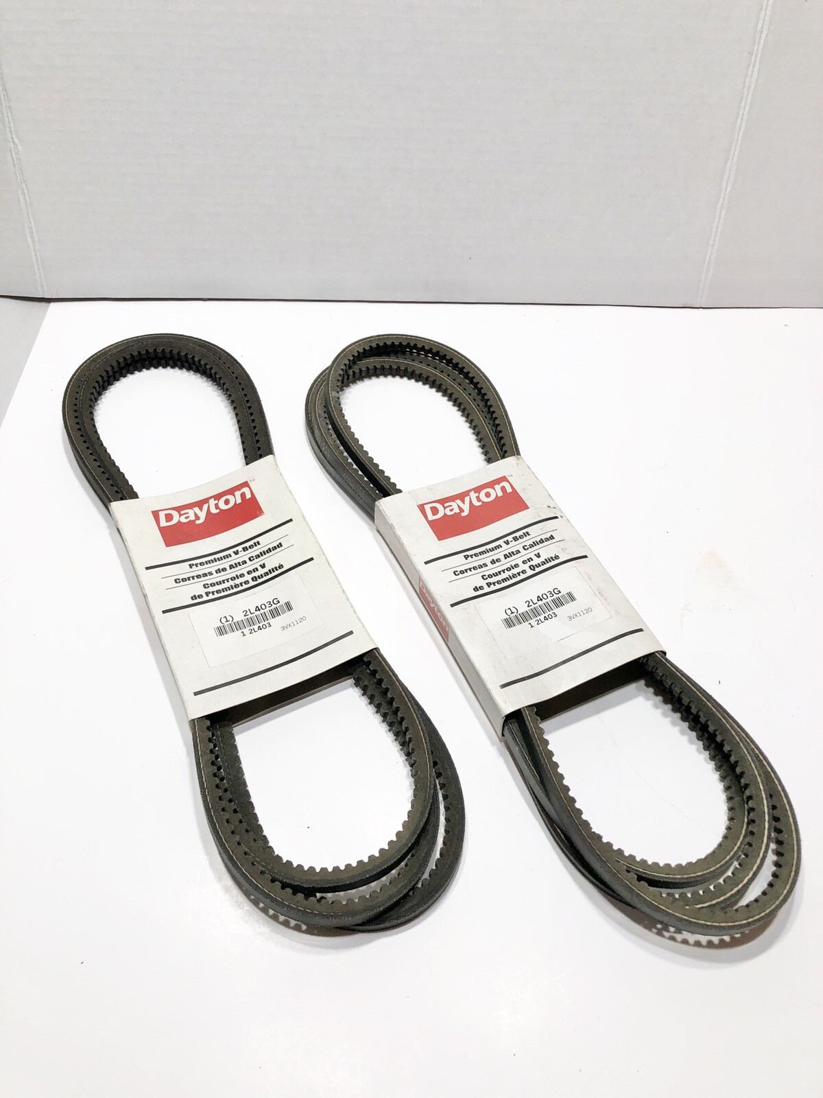 DAYTON 2L403G V-belts 3VX1120 (lot Of 2) | eBay