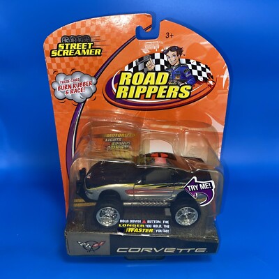 2006 Road Rippers Street Screamer Corvette Silver Black | eBay