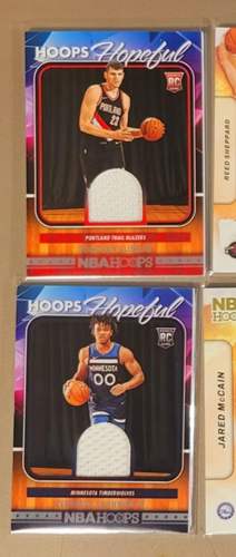 2024-25 NBA HOOPS TERRENCE SHANNON JR-DONOVAN CLINGAN HOPEFUL JERSEY ...