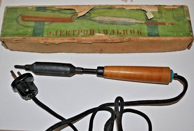 Vintage Electric Soldering Iron. THE USSR. Working condition 1970-80 | eBay