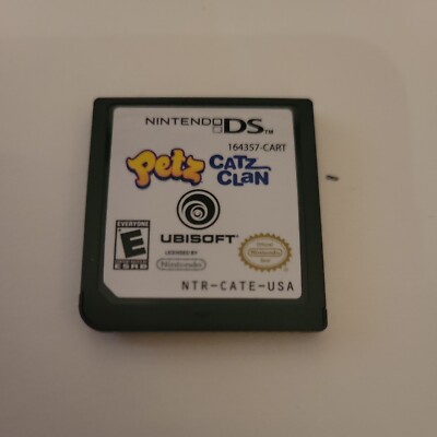 PETZ CATZ CLAN - NINTENDO DS, 2008 Pets Cats Video Game 🎮Tested ...