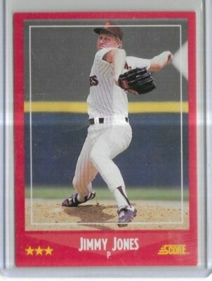 1988 Score Baseball #246 Jimmy Jones San Diego Padres | eBay