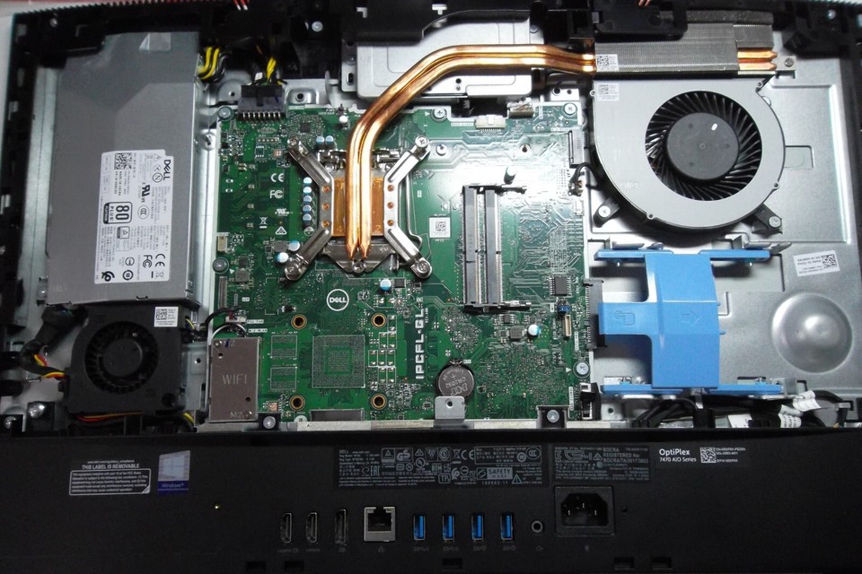 Dell Optiplex 7470 AIO Barebone Motherboard Power Supply Wi-Fi ...