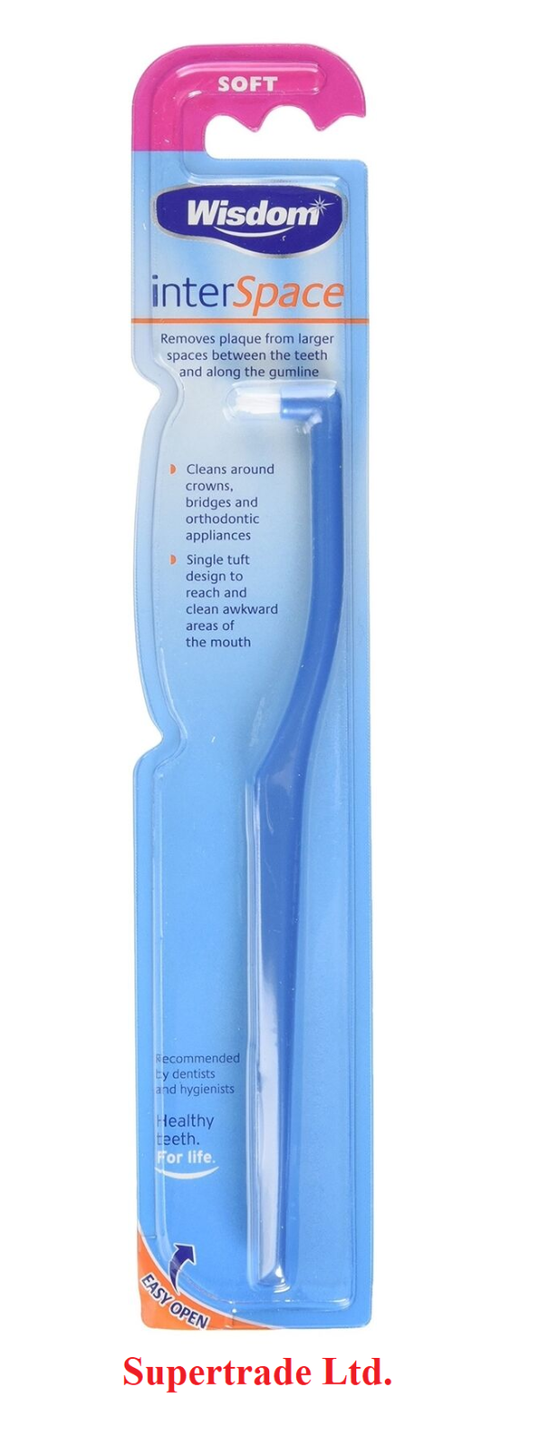 Wisdom Interspace Soft Interdental Toothbrush Tooth Brush - Purple ...