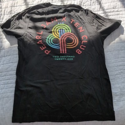 Pearl Jam Ten Club 2021 Official Fan Club T Shirt Men's Size LARGE ...
