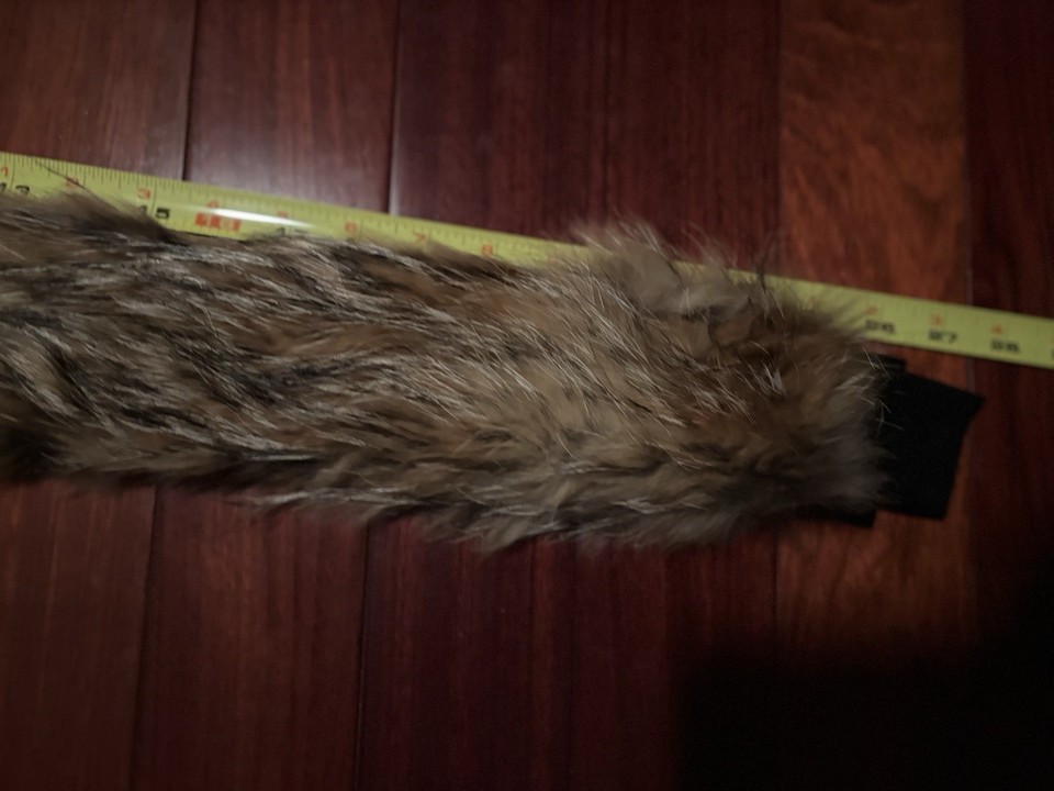 Natural Raccoon Fur Head Band / Neck Band By Coatworks Internationale ...