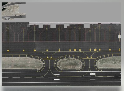 1:400 La Palma - Canary Islands Model Airport Layout Mat A0 | eBay UK