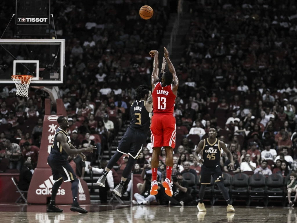 James Harden Rockets Jump Shot