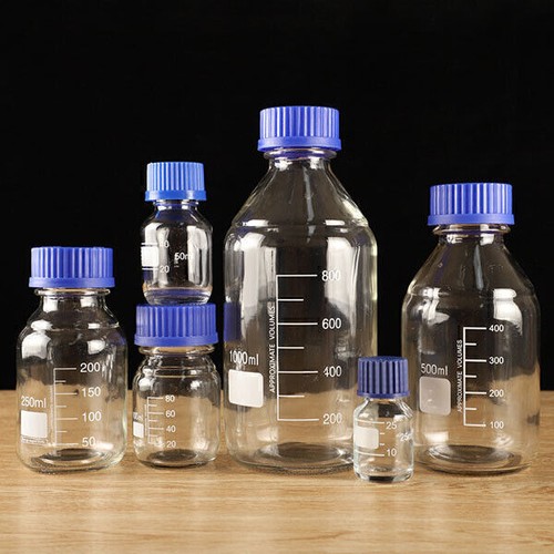 Bottles Reagent Sample Laboratory medicine Chemistry glassware Lab 25 ...