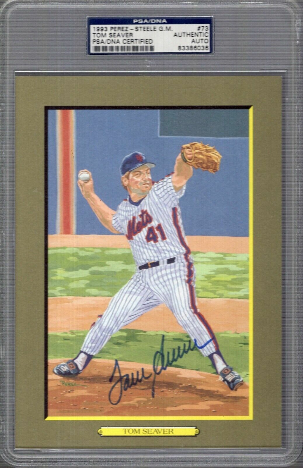 Tom Seaver Autographed Memorabilia | Signed Photo, Jersey, Collectibles ...
