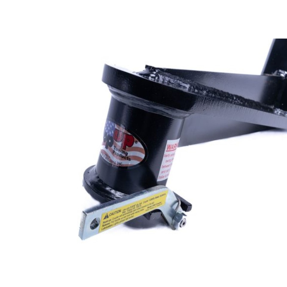 000 lb Extended Coupler for 4"" ID Trailer | Universal Fitment | Black ...