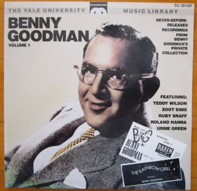 Benny Goodman Volume One The Yale University Music Library 1988 | eBay