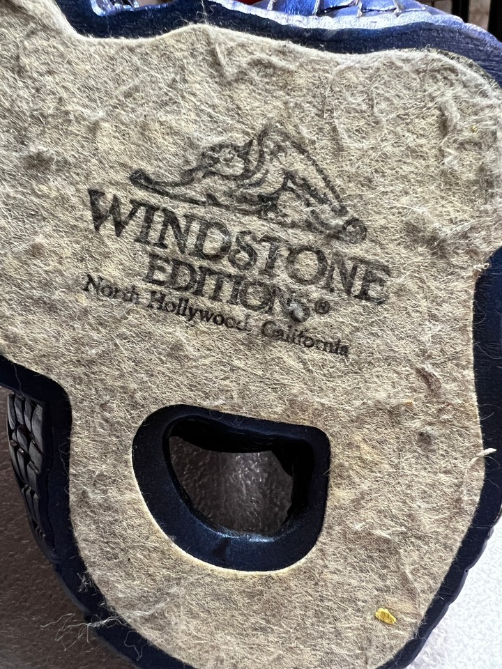 Windstone Edition Retired Blue Dragon 9" Figurine EXCELLENT CONDITION ...