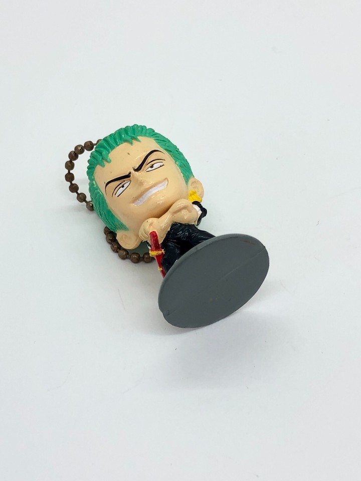 Roronoa Zoro One Piece Mini Figure Retro Keychain Japanese | eBay