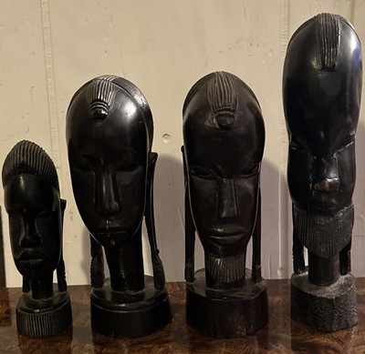 Sculptures & Statues - African Tribal Ebony