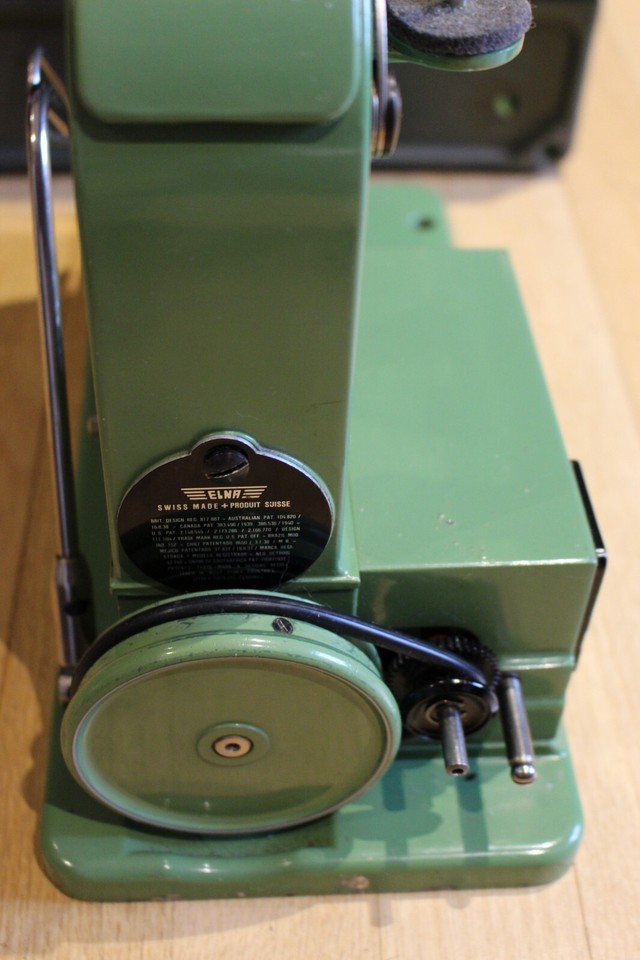 ELNA Grasshopper Sewing Machine, Model# 500970, W55, Portable with ...