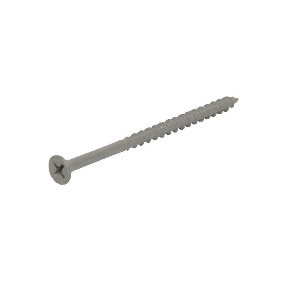 5 lbs Grip Rite 3-1/2 X 9, Deck screws, Grey Prime Guard Plus Free ...