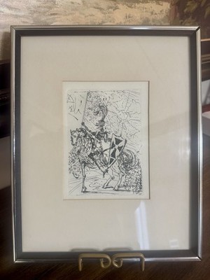 Salvador Dali - El Cid - VINTAGE Plate Signed Etching (Collector's ...
