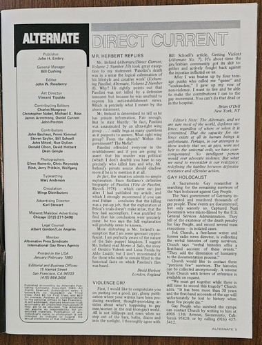 ALTERNATE Magazine Vol 2, Issue 11 Jan/Feb 1980 | eBay