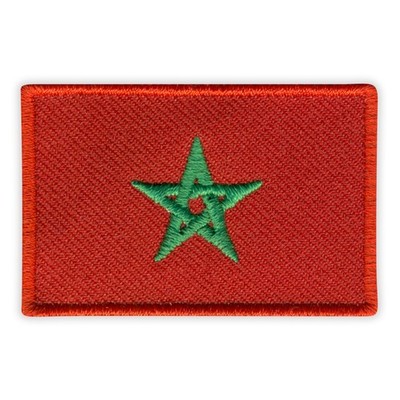 Flag of Morocco Patch/Badge Embroidered | eBay