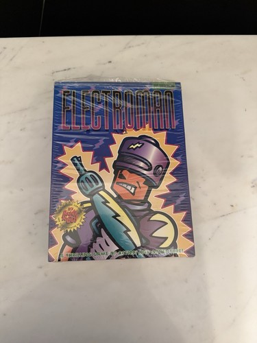 ELECTROMAN PC Game Big Box Monkey Business Rare Vintage 1994 IBM/Tandy ...
