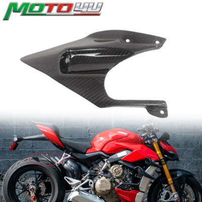 100% Carbon Fiber Motorcycle Rear Hugger Gloss Black For Ducati 1098 ...