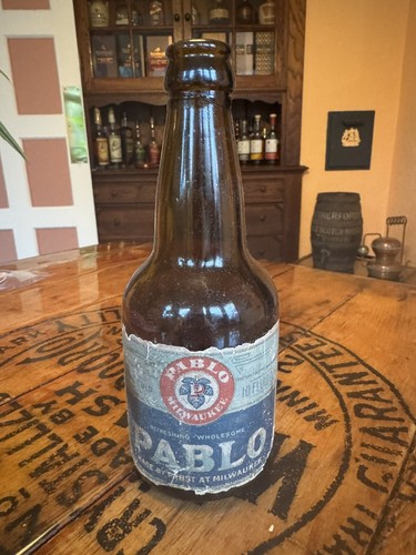 Pabst Pablo 12 Oz Steinie / Short Beer Bottle, Paper Label | eBay