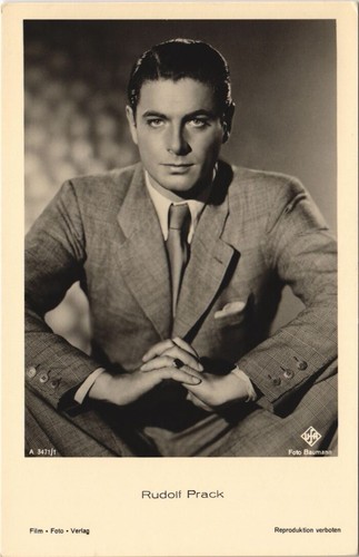 CPA Rudolf Prack FILM STAR (41911) | eBay