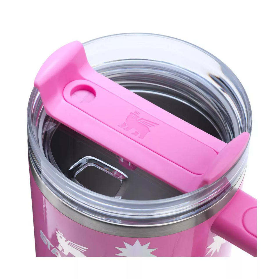 Stanley Popsicle Pink Starburst 40 oz Stainless H2.0 Flowstate Quencher ...