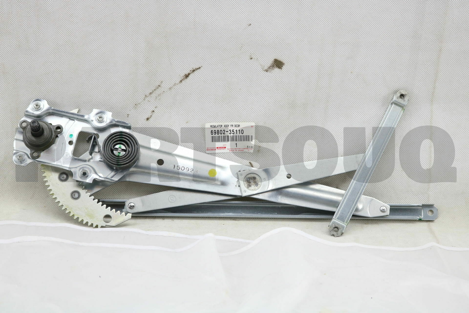 6980235110 Genuine Toyota REGULATOR SUB-ASSY, FRONT DOOR WINDOW, LH ...