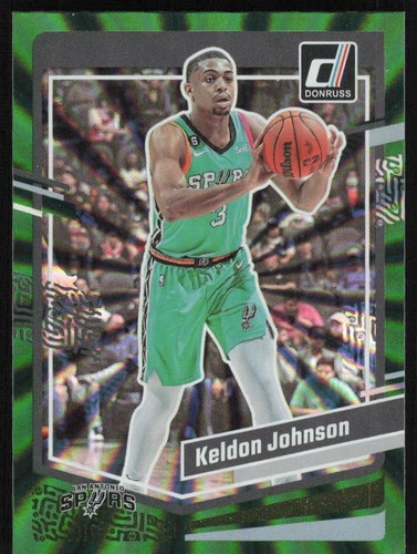 2023-24 Donruss #50 Keldon Johnson San Antonio Spurs | eBay