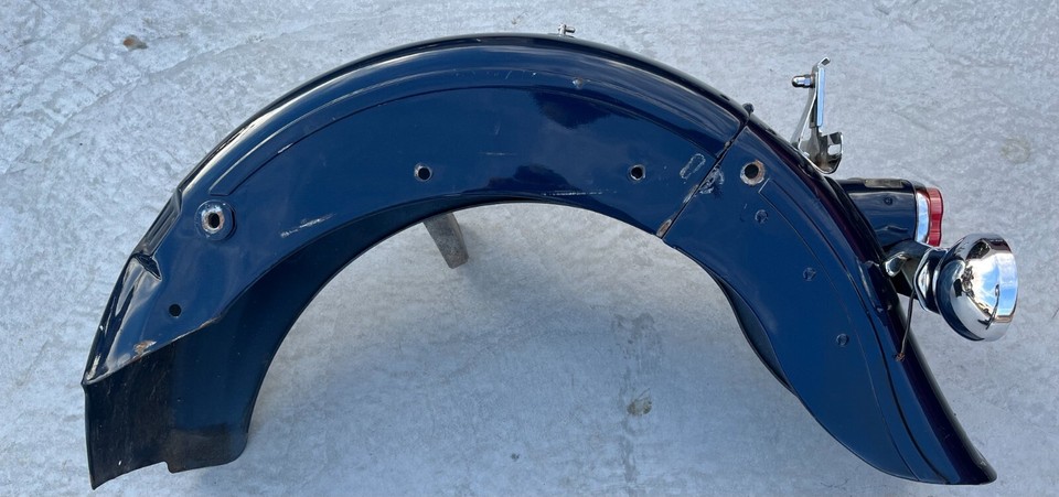 Vintage Harley Davidson 58-Up Panhead/Shovelhead Rear Hinged Fender FLH ...