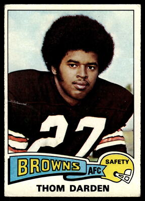 1975 Topps #342 Thom Darden See Scan | eBay