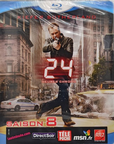 COFFRET 6 BLU-RAY 24 HEURES CHRONO - L' INTEGRALE SAISON 8 neuf sous ...